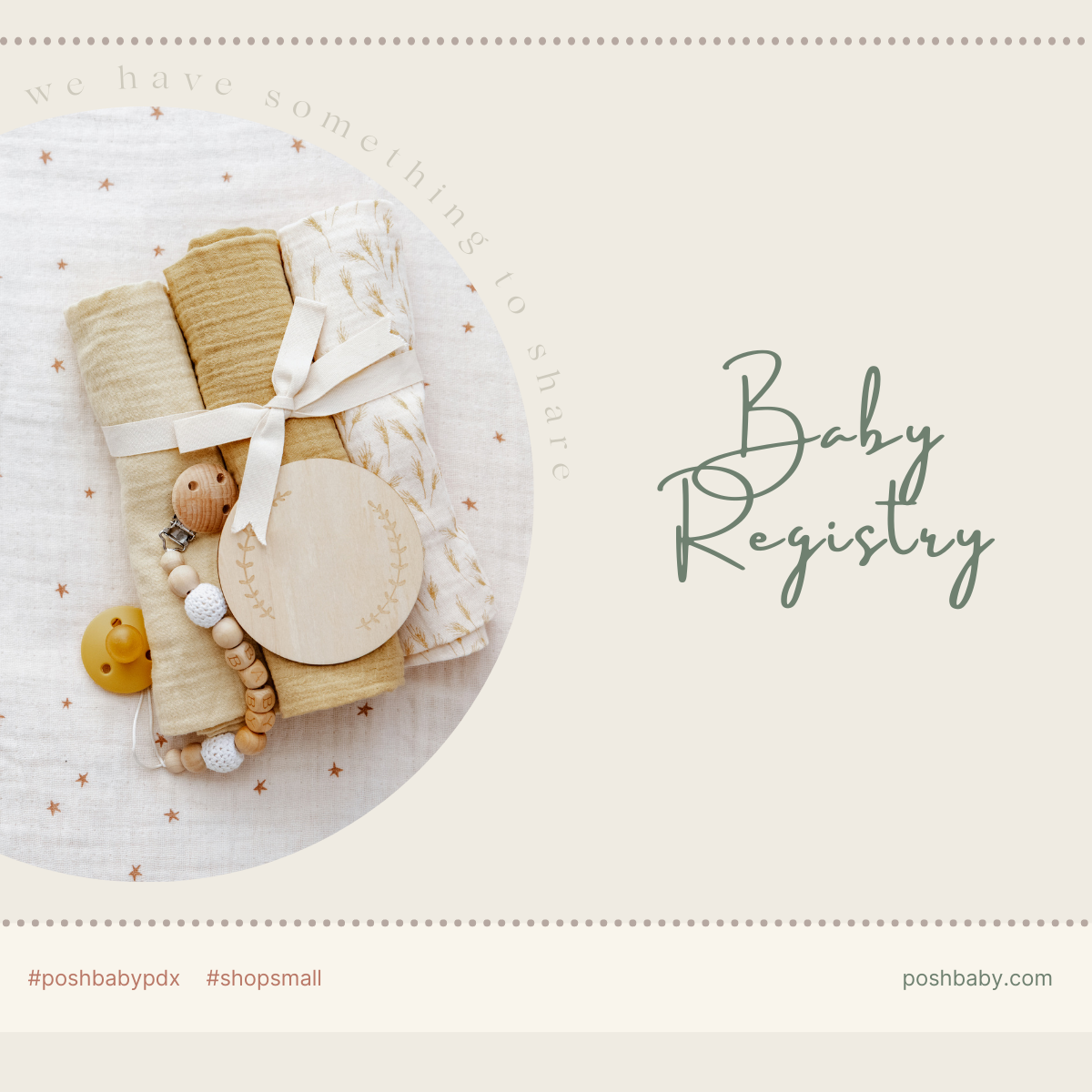 Posh Baby Universal Baby Registry - Tax Free Shopping
