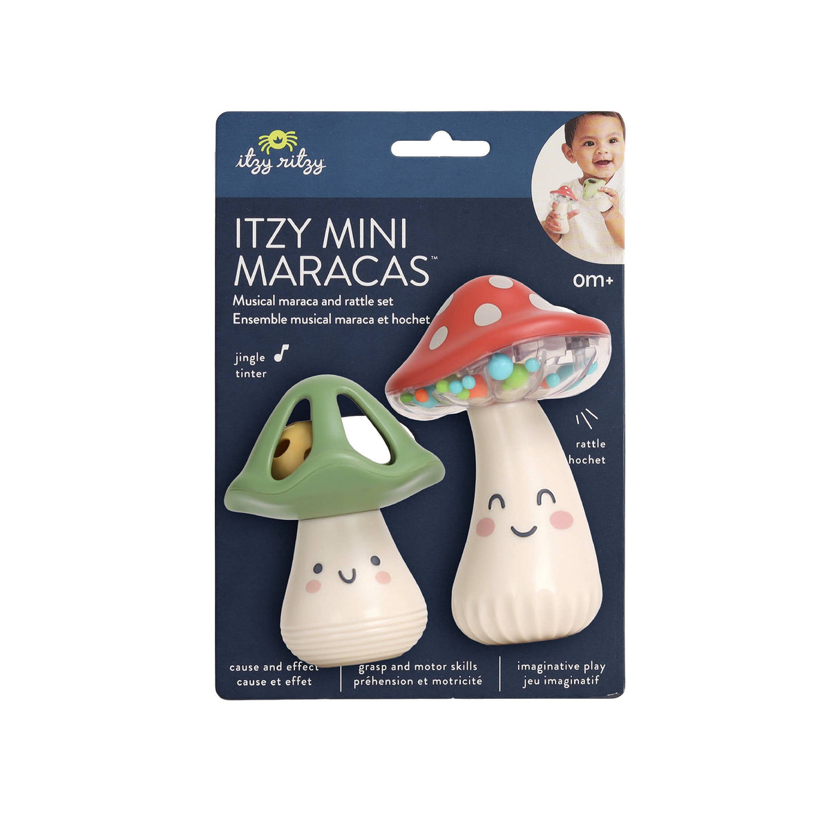 Itzy Ritzy - Itzy Mini Maracas only $9.95 and TAX FREE at Posh Baby